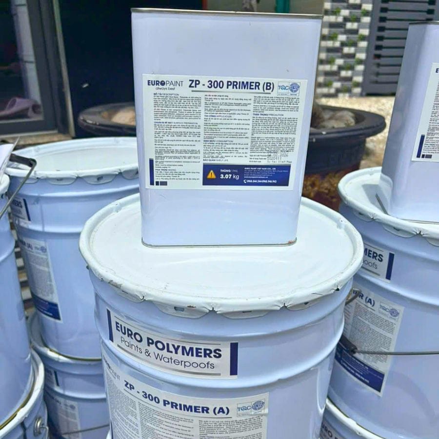 Euro Polymers ZP-300 Primer Sơn lót epoxy chống rỉ sét